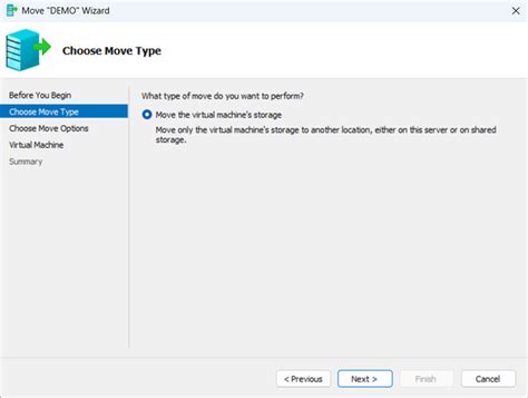 Hyper V Move Vhdx Virtual Harddisk To Another Location