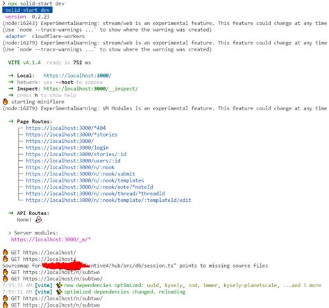 Does Solid Start Cloudflare Workers Adapter Unable To Pnpm Dev · Solidjs Solid Start