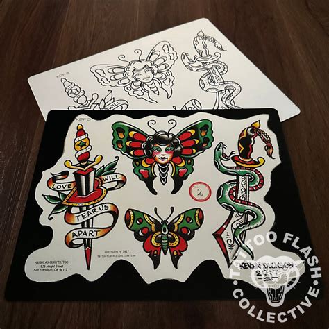 Kevin Dickson Tattoo Flash Collective Tattooflashcollective