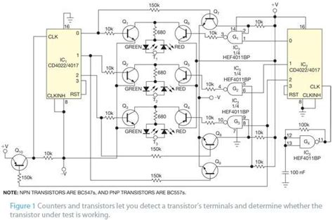 Transistor Tester Identifies Terminals EDN