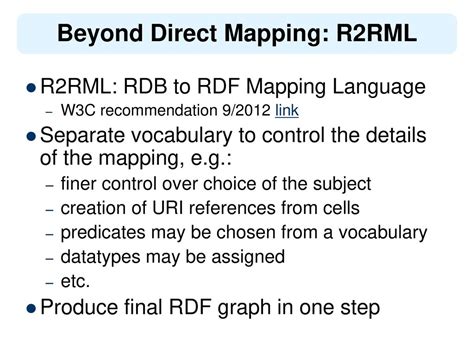 Rdf And Rdb 1 Some Slides Adapted From A Presentation By Ivan Herman At
