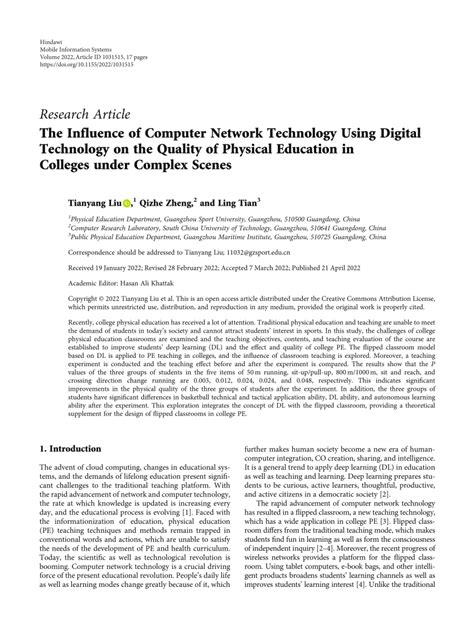 Pdf The Influence Of Computer Network Technology Using Digital Technology On The Quality Of