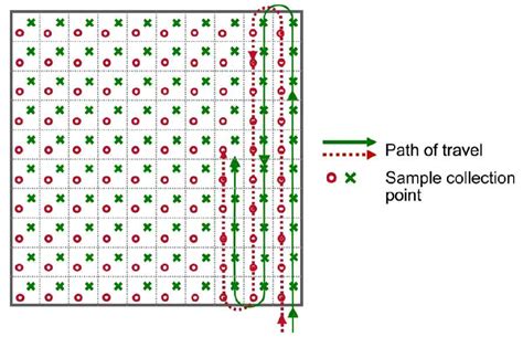 Example Of Multi Increment Sampling Using A Systematic Random Sampling Download Scientific