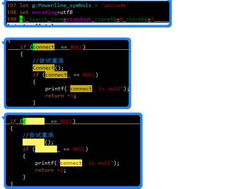 vim 中修改查找字符串时高亮显示的颜色 vim标记某些字符亮色 csdn博客
