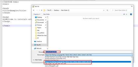 HTML Using Notepad Tutorials Art