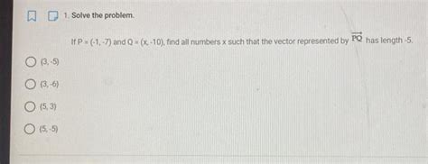 Solved 3 5 3 6 53 5 5 1 Solve The Problem If P