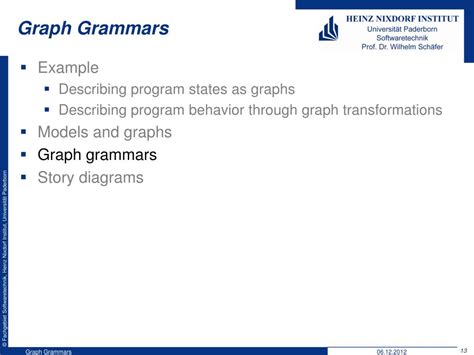 Ppt 25 Graph Grammars Powerpoint Presentation Free Download Id3900374