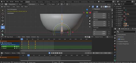 Dopesheet Keyframes Timeline None Basics And Interface Blender
