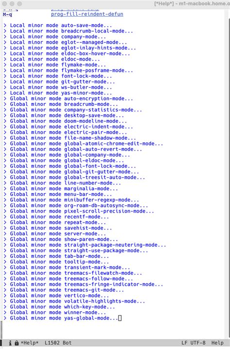 So Many Modes Remacs