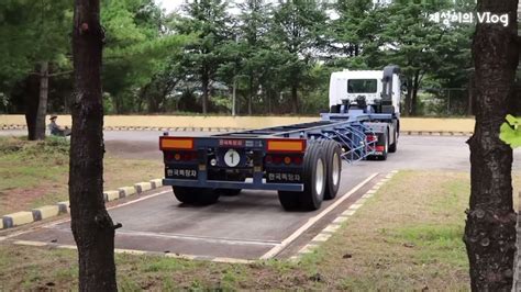 특수대형견인추레라트레일러 면허시험 합격영상 Feat 울산 Youtube