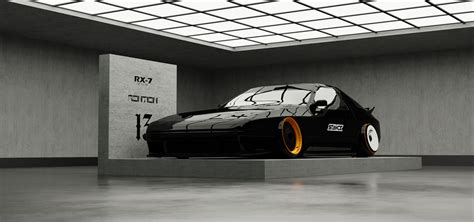 Lighting Car Garage 3d Blender File Textured Blender Market