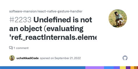 Undefined Is Not An Object Evaluating Refreactinternalselementtype · Issue 2233