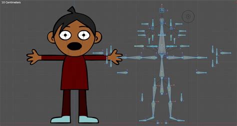 Powerful 2d Rig With Front And Back And Reusable Riy Armature Blendernation