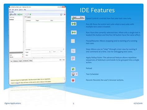 selenium ide and extensions pptx