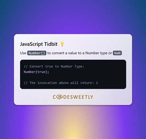 Number In Javascript How To Convert Values To Numbers Codesweetly