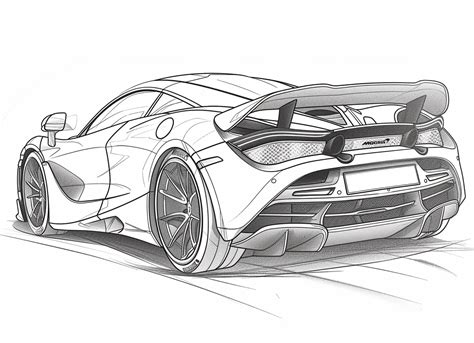 Mclaren 765lt Coloring Page
