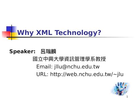 Ppt Why Xml Technology Dokumentips