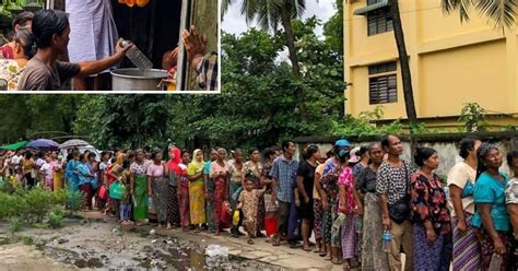 စားအုန်းဆီ တစ်ပိဿာ ရရှိရန် ခက်ခဲပင်ပန်းစွာ တန်းစီနေရတဲ့ပြည်သူများ Myanmarload Myanmar Latest