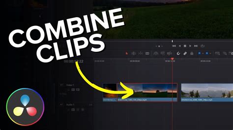 DaVinci Resolve How To Combine Clips Tutorial YouTube