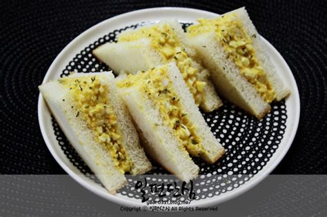 삶은계란샌드위치 간단 에그마요 샌드위치 만들기 네이버 블로그