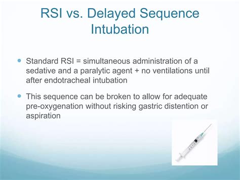 Delayed Sequence Intubation Ppt