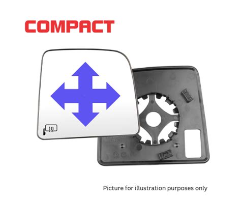 Compact Convex Mirror Kit Heat Clearview