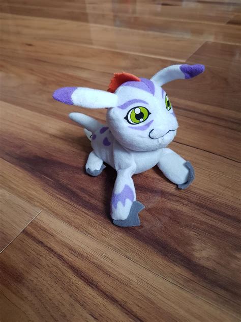 Vintage Digimon Gomamon Plush Toy Collectible Retro 2001 Nostalgia Mcdonalds Happy Meal T