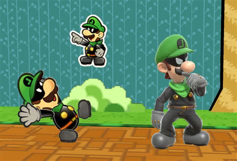 Mr L Over Paper Luigi Paper Mario Moveset Mod For Super Smash Bros