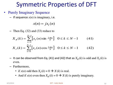 PPT Discrete Fourier Transform DFT PowerPoint Presentation Free Download ID 639254