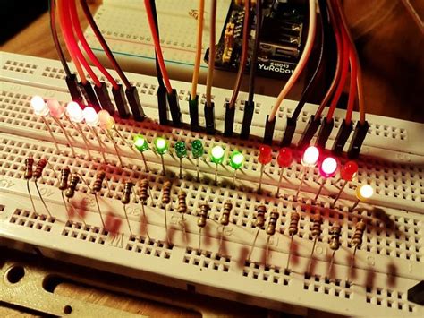 Arduino 24h Binary Clock With Seconds 17 Leds Arduino Clock With