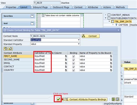 How To Make Table Cells As Editable Non Editable Sap Community