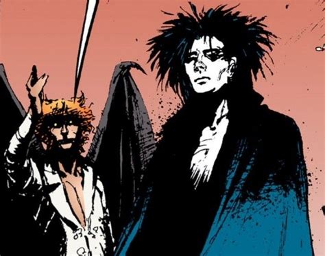 Lucifer Morningstar And Morpheus Sandman By Neil Gaiman Sandman Comic
