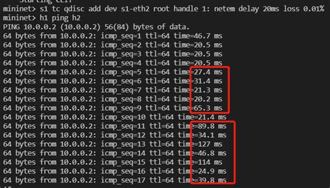 Ping Iperf Got Unstable Measurement Results Issue Mininet Mininet Github