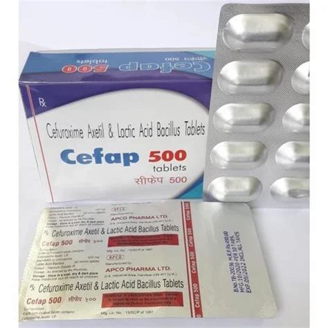 Cefixime Axeil And Lactic Acid Bacillus Tablets 500mg At Best Price In