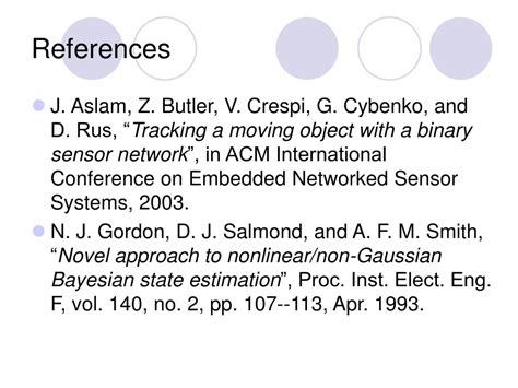Ppt Tracking A Moving Object With A Binary Sensor Network Powerpoint