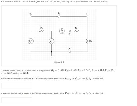 Solved Consider The Linear Circuit Shown In Figure 4 1 For Chegg Com