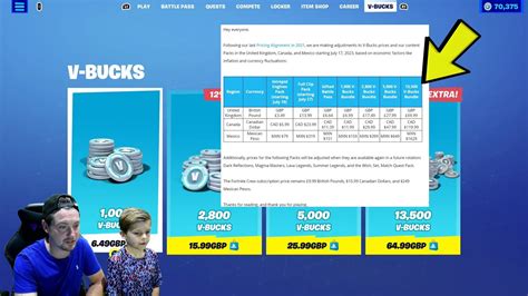 Fortnite V Bucks Prices Are Increasing How Much Will Vbucks Be Now