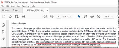 Solved Setting Interrupt Priority Using S32k1 Rtd Nxp Community