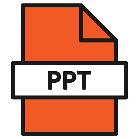 Document Extension File Format Power Point Powerpoint Ppt Icon
