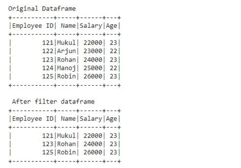 PySpark DataFrame 在哪里过滤 码农参考