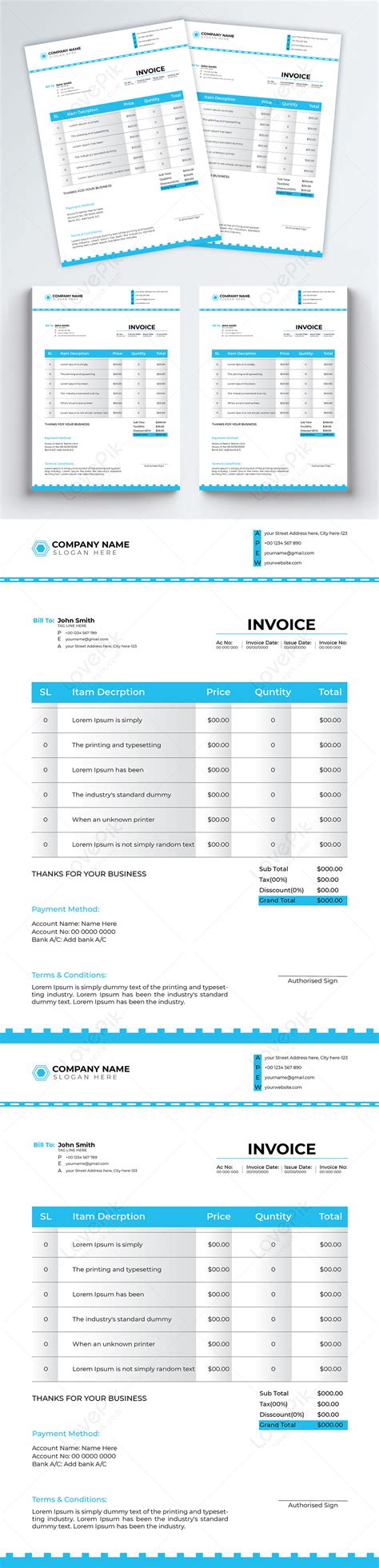 ใบแจ้งหนี้ที่ทันสมัย ดาวน์โหลดรูปภาพ รหัส 450114041 ขนาด 1 6 Mb รูปแบบรูปภาพ Ai