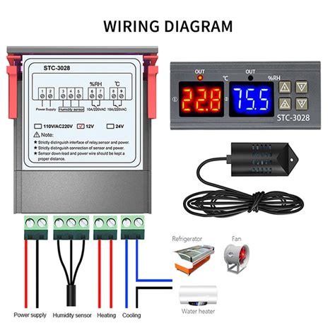 Блок контроля температуры и влажности Stc 3028 Из личного Diy Ардуино Stm32 Esp8266 Orange
