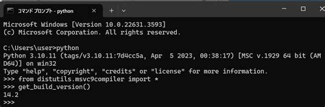 Python 関連パッケージPython 開発環境のインストールwinget を使用しないインストールWindows 上