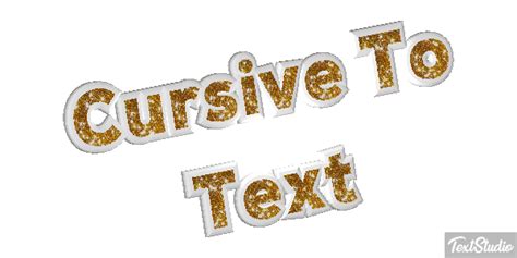 Cursive To Text Font Animated  Logo Designs