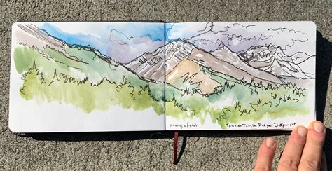 Moving Sketch By Kristin Link Weekly Nature Journal