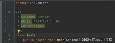 【注释模板】idea中java类、方法注释模板教程idea类注释模板 Csdn博客