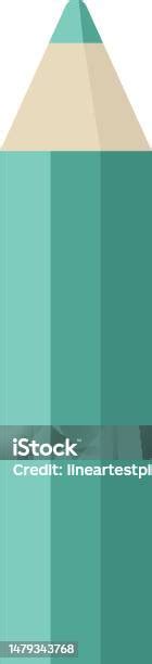 녹색 색칠하기 연필 그래픽 벡터 일러스트 레이 션 아이콘 녹색에 대한 스톡 벡터 아트 및 기타 이미지 녹색 만화 미술품