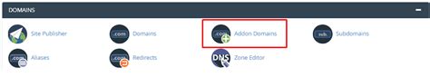 How To Enable Or Disable Addon Domain Redirection