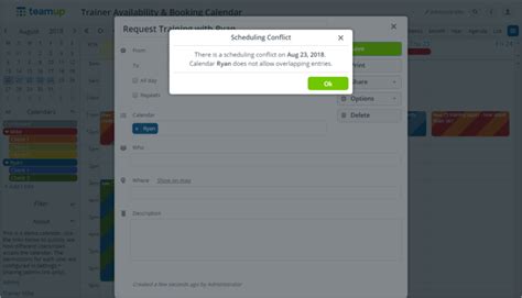 How To Disallow Overlapping Events To Prevent Double Bookings