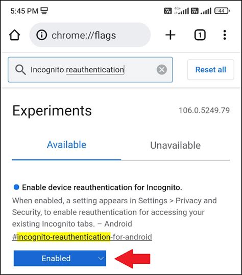 How To Lock Google Chrome Incognito Mode With Fingerprint